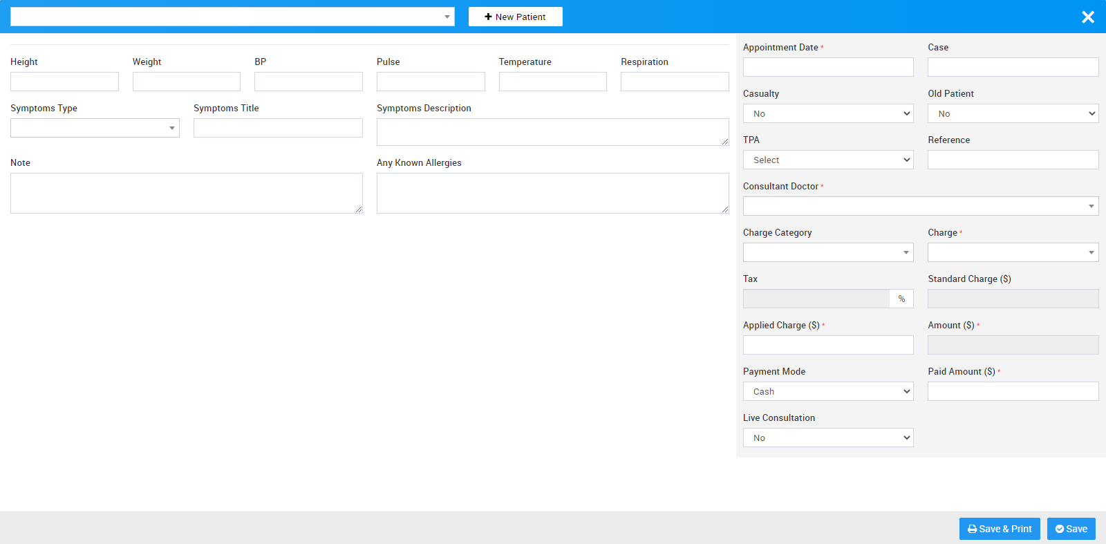 How to add patient in OPD - Out Patient? - Hospital ERP Software ...