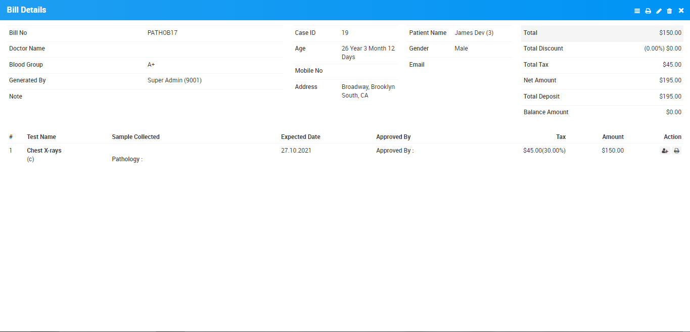 How to add patient Pathology Test report in Hospital ERP Software ...